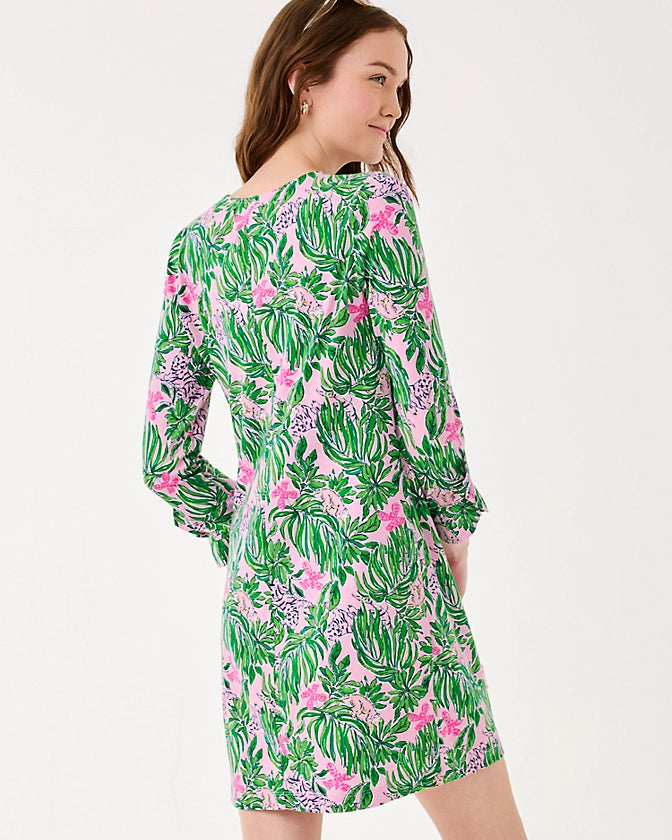 Lilly Pulitzer Nichole Dress Conch Shell Pink Roaring with Joy ...