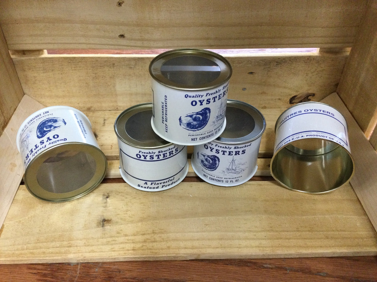 Vintage "Madison Seafood Co" 12 ounce can - Oyster Can - Final Sale ...
