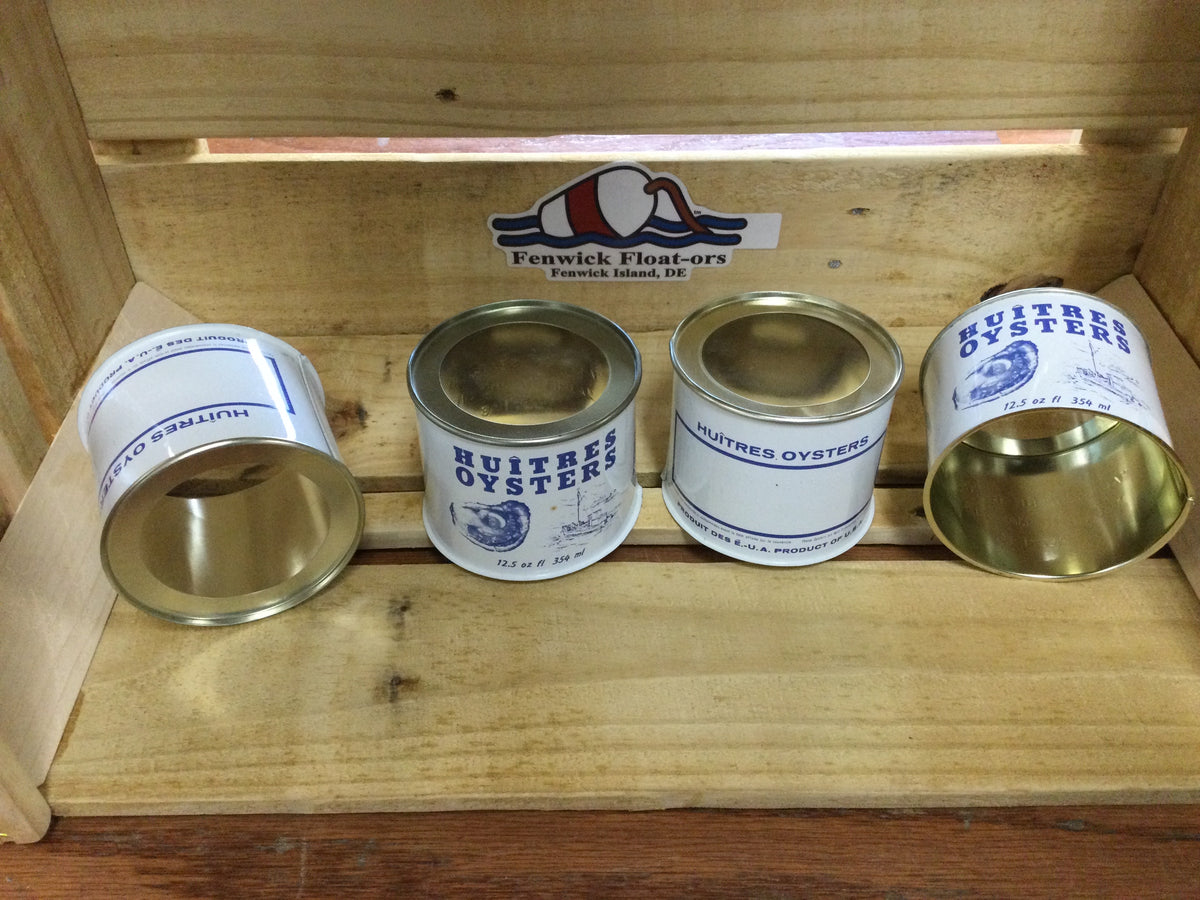 Vintage "Madison Seafood Co" (Huitres Style) 12 ounce can - Oyster Can ...