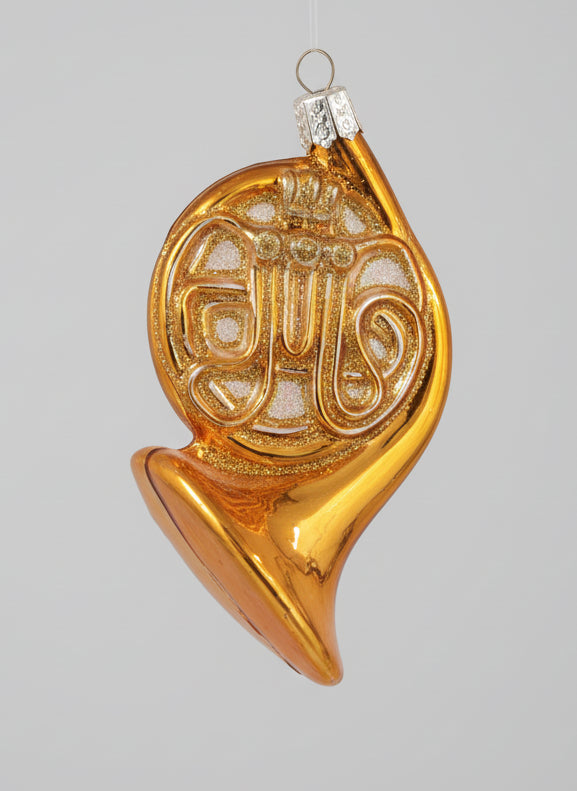 Glass Ornament - French Horn – Fenwick Float-ors