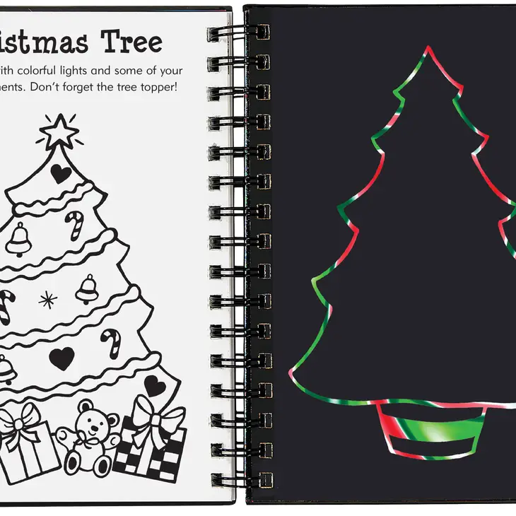 Merry Christmas Scratch and Sketch Art Activity Book – Fenwick Float-ors