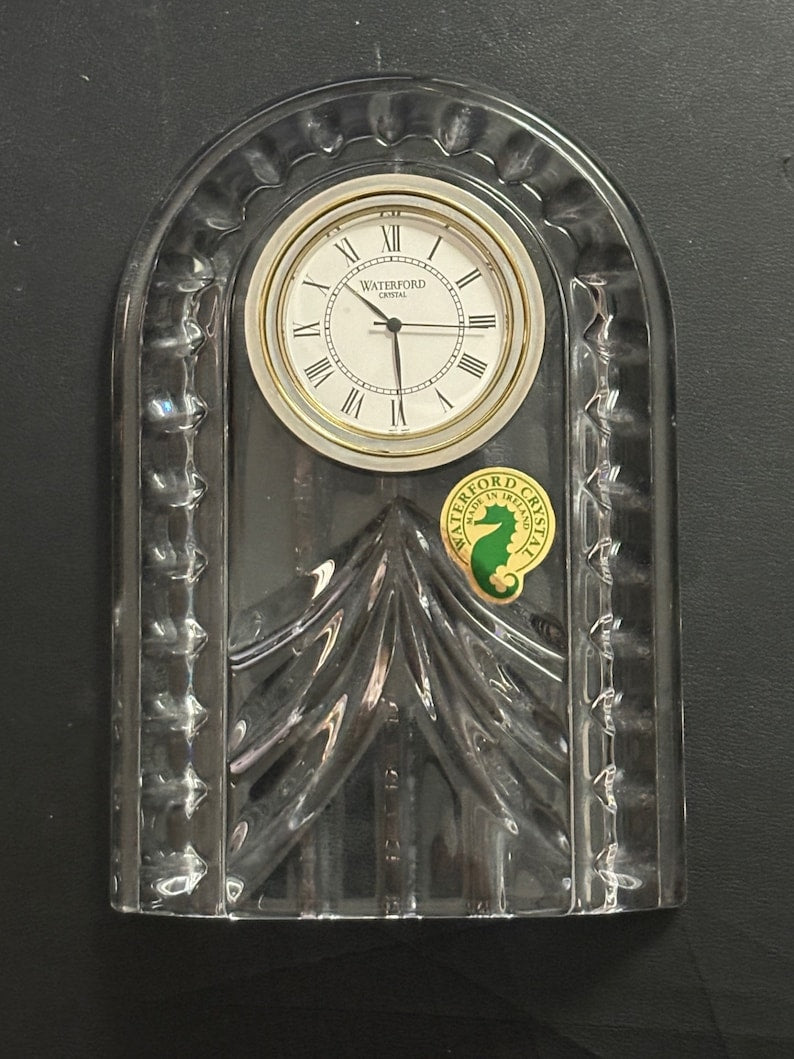 FINAL SALE - Waterford Crystal Overture Large Clock 8.25" – Fenwick ...