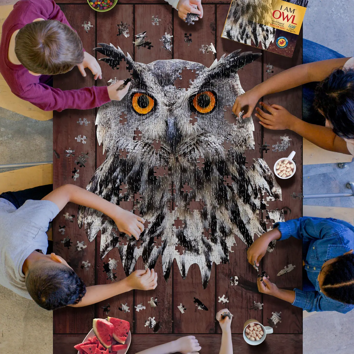 'I Am Owl' Puzzle - 550 pcs – Fenwick Float-ors