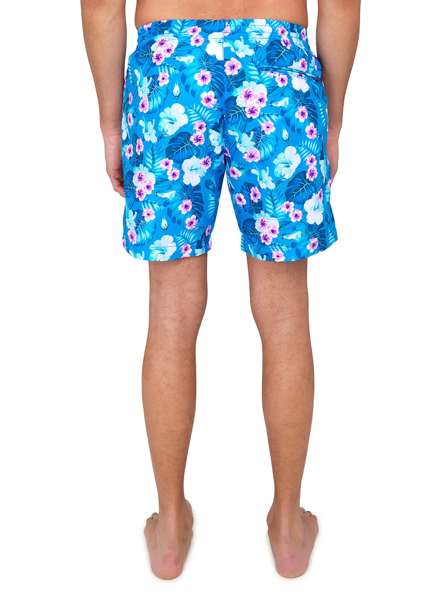 Giant Leaf and Hibiscus Swim Trunks – Fenwick Float-ors
