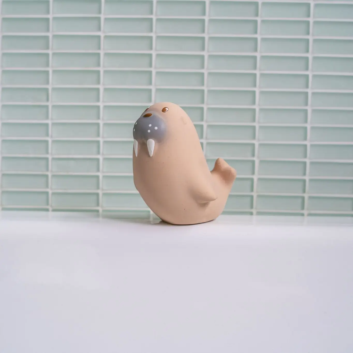 Arctic Sea Lion - Natural Organic Rubber Teether, Rattle and Bath Toy ...