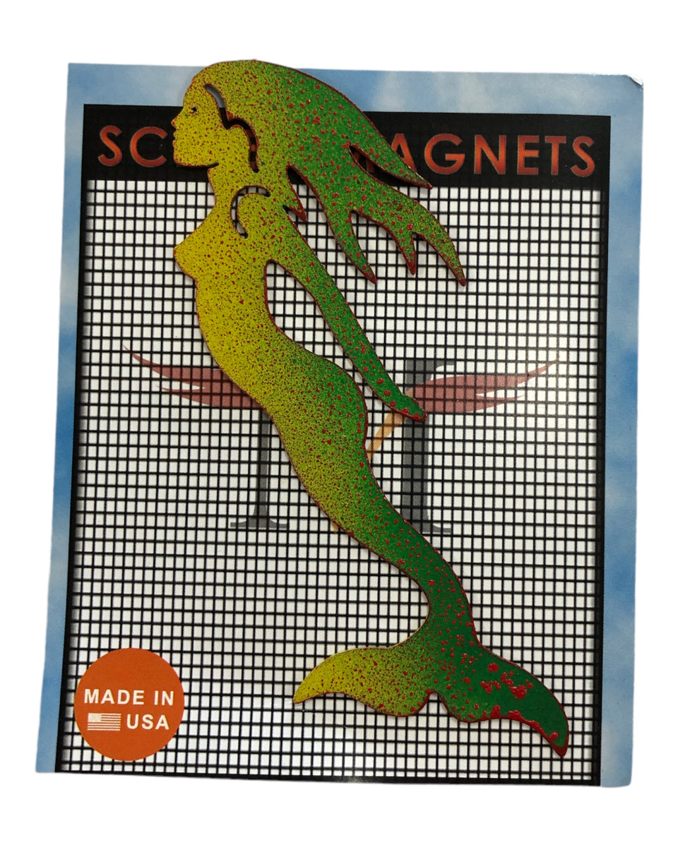 Screen Saver Magnet - Mermaid (Yellow - Green - Red) – Fenwick Float-ors