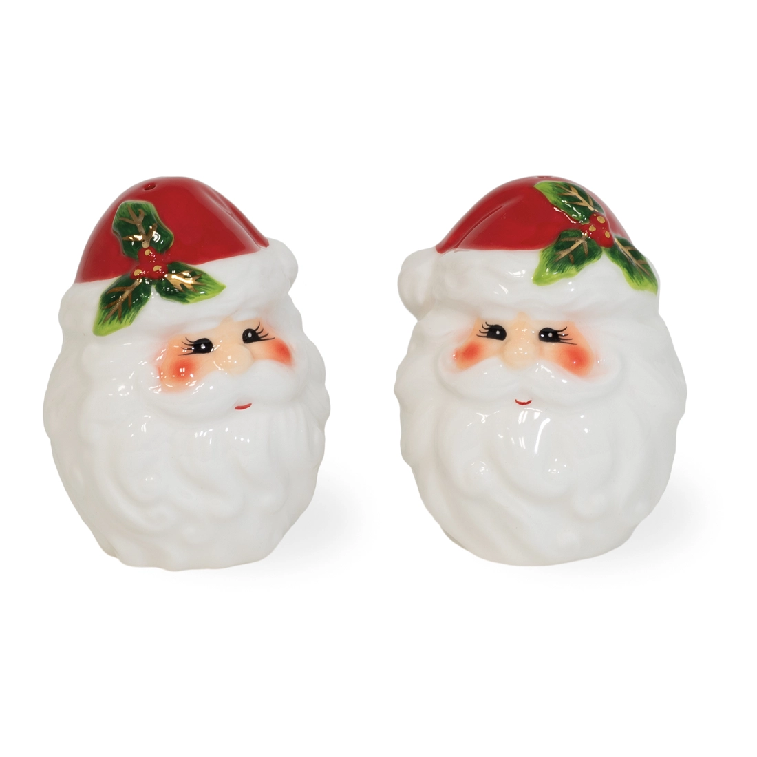 FINAL SALE Holly & Ivy Santa Salt and Pepper Set – Fenwick Float-ors
