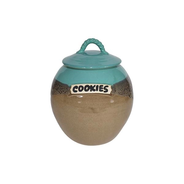 FINAL SALE Pottery Cookie Jar - Island Oasis – Fenwick Float-ors